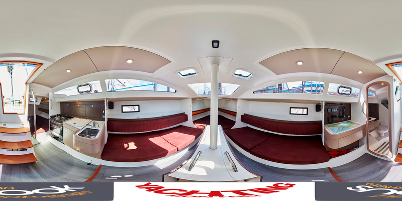 RM-Yachts RM890 360-degree Interior - Graham Snook Photography